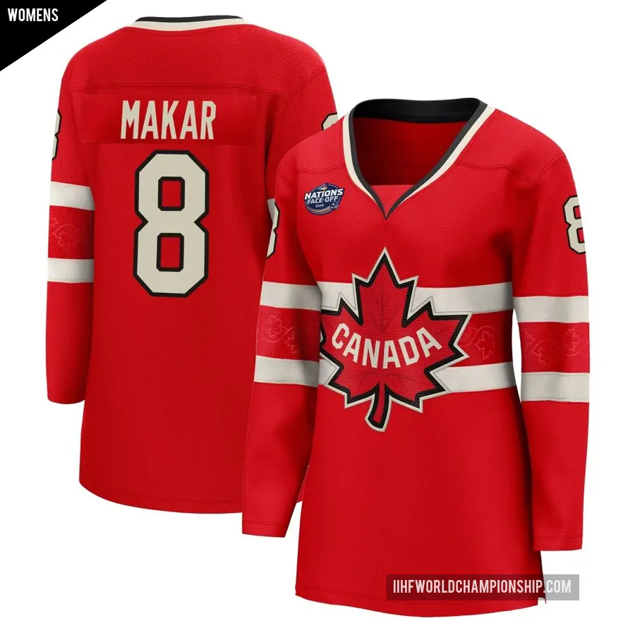 Cale Makar 4NF Jersey, Cale Makar 2025 4 Nations Face-Off Jerseys ...